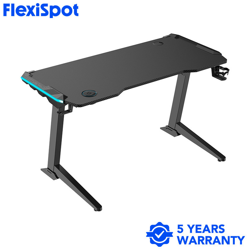 FlexiSpot EZ1 Electric Height Adjustable Gaming Desk Build-In Control ...