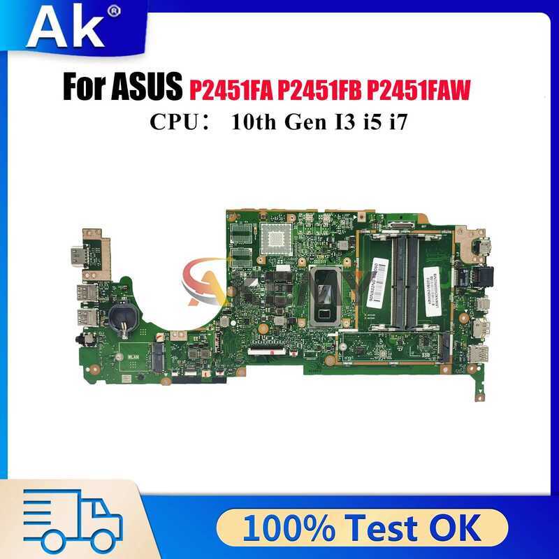 Laptop Motherboard For ASUS Proart P2451fa P2451f P2451fb P2451fav ...