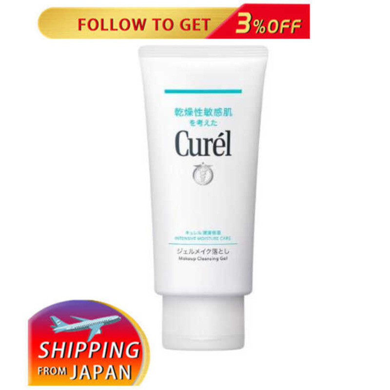 100% Original Curel Intensive Moisture Care Makeup Cleansing Gel 130G ...