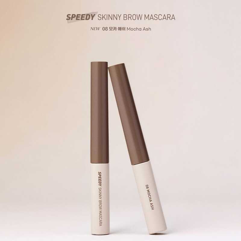 Peripera Eyebrow Mascara Brown Natural Long-Lasting Waterproof Sweat ...