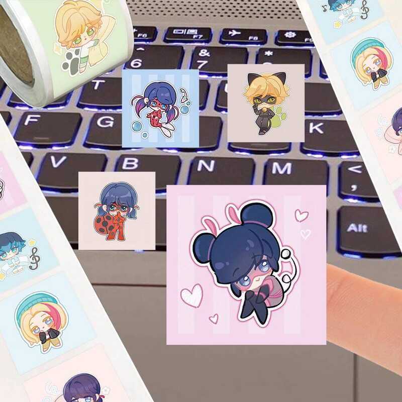 Ins Niche Two-Dimensional Ladybug Reddy Q Version Curly Black Cat ...