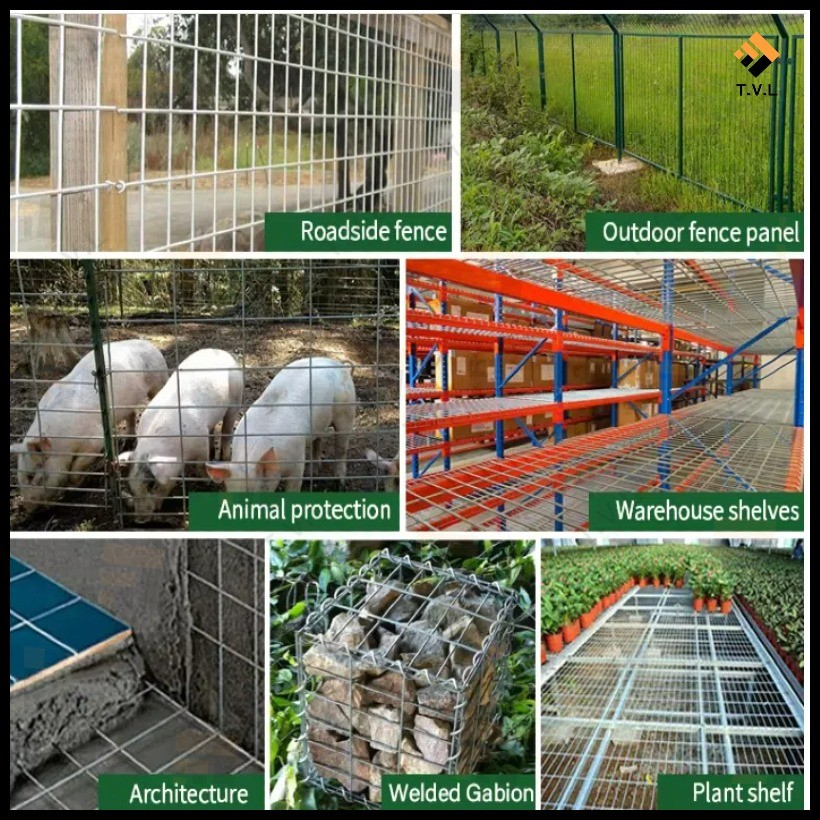 2inch Galvanized Welded Wire Fence Panel Steel Matting for Bird Cage ...