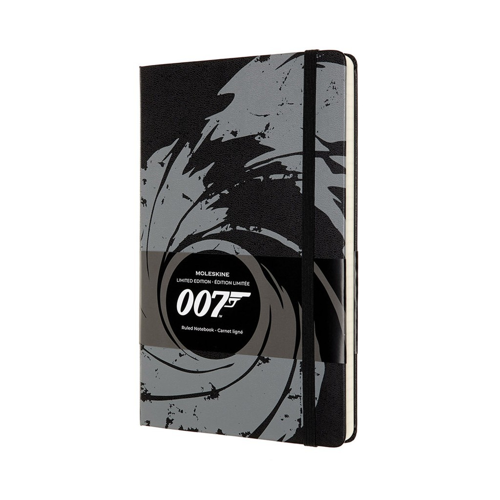 Moleskine Limited Edition James Bond Large Ruled Notebook (Black ...