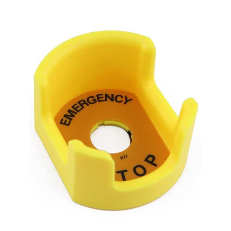 22MM Button Emergency Stop Switch Dust STOP Sign Anti-Misoperation ...