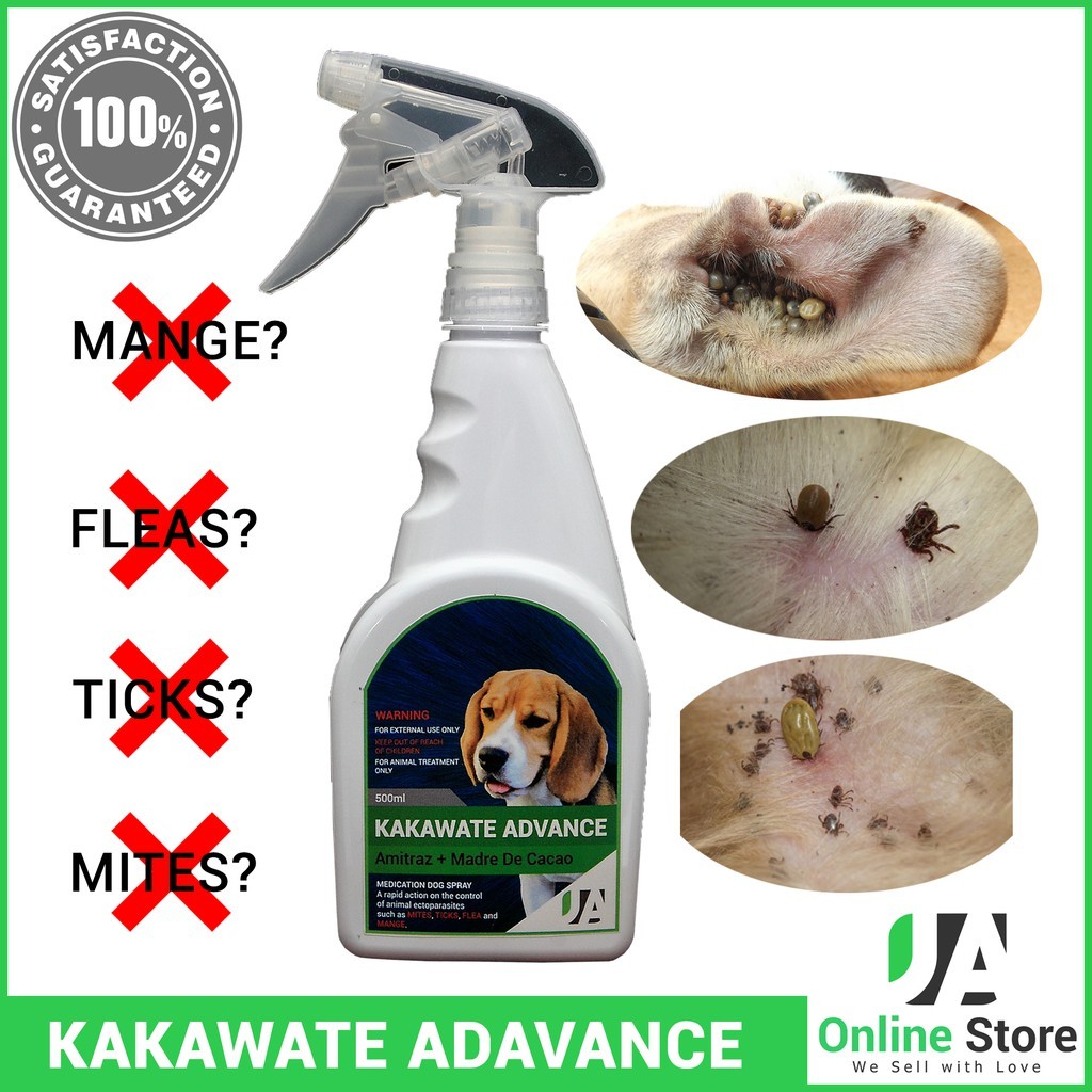 100% Pure Madre De Cacao + Amitraz KAKAWATE ADVANCE Medication Dogs ...