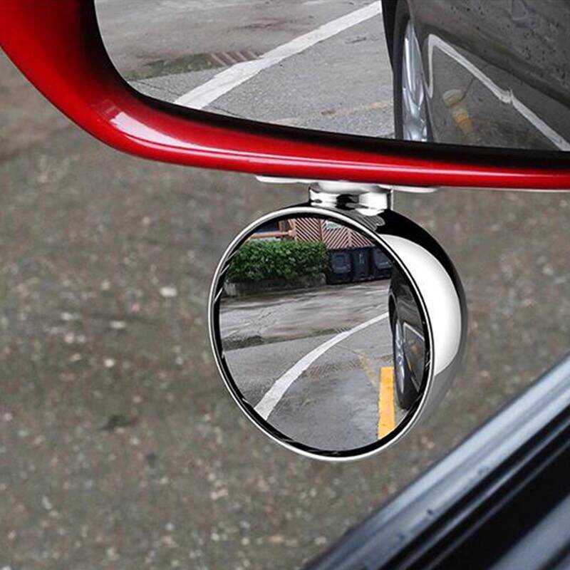 ☑☑ Rearview Round Front Wheel Small Car 360 Wide Angle Reversing ...