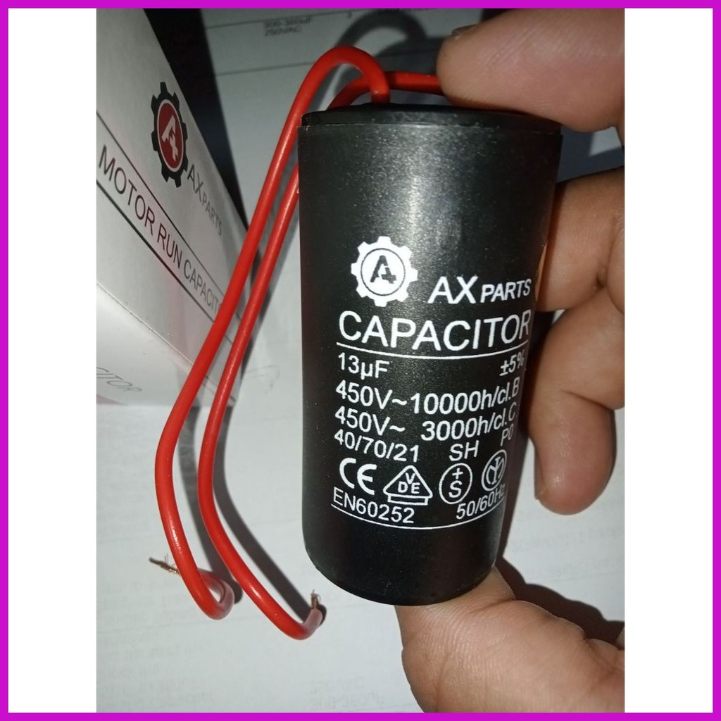 13uf 450v Running Capacitor for Washing Machine | Shopee Philippines