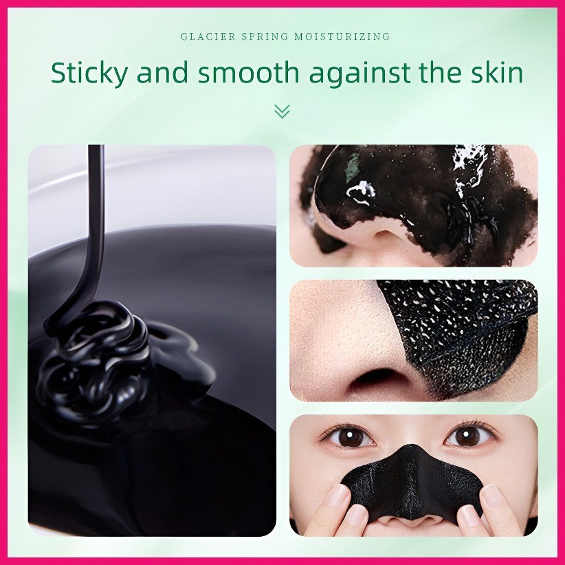 ☃ Activated Bamboo Charcoal Mask - 60g | Blackhead Vacuum + Pore ...