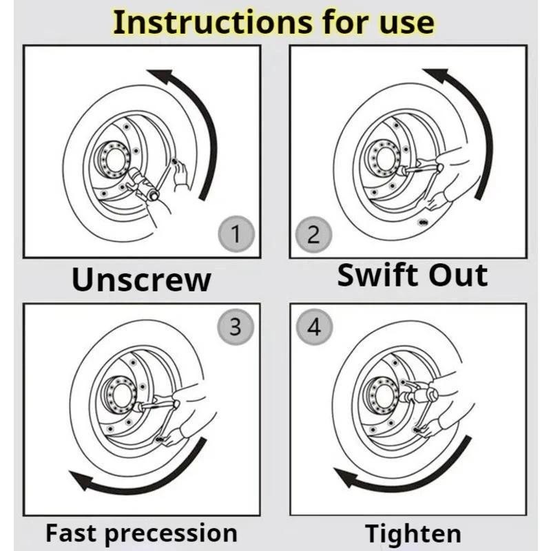 Heavy Duty Torque Wrench Labor Saving Socket Car Wrench | Shopee ...