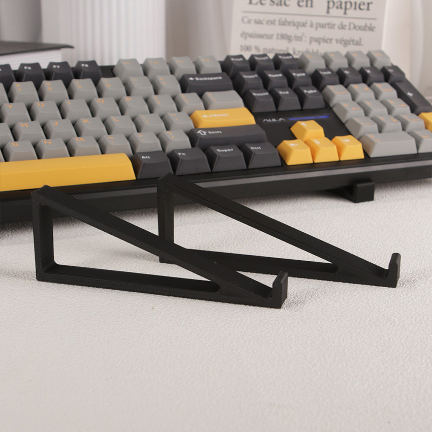 1 Pair Portable Keyboard Elevated Stand Raised Computer Keyboard Riser ...