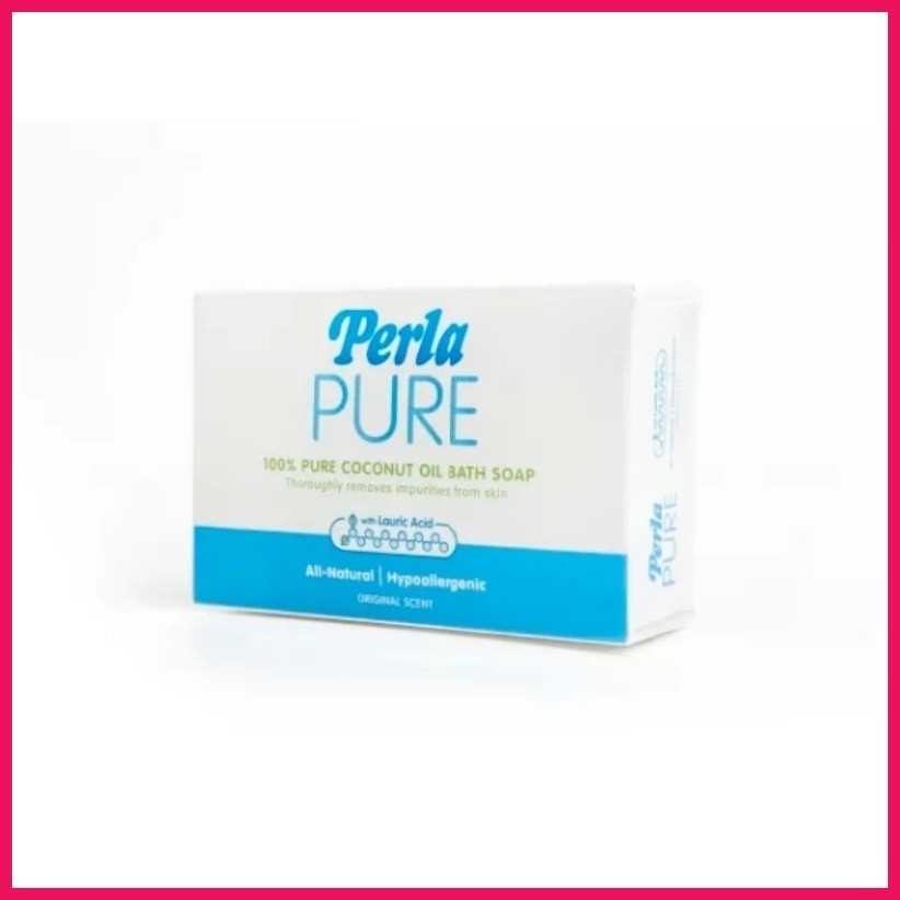 Perla Pure bath soap 125g | Shopee Philippines