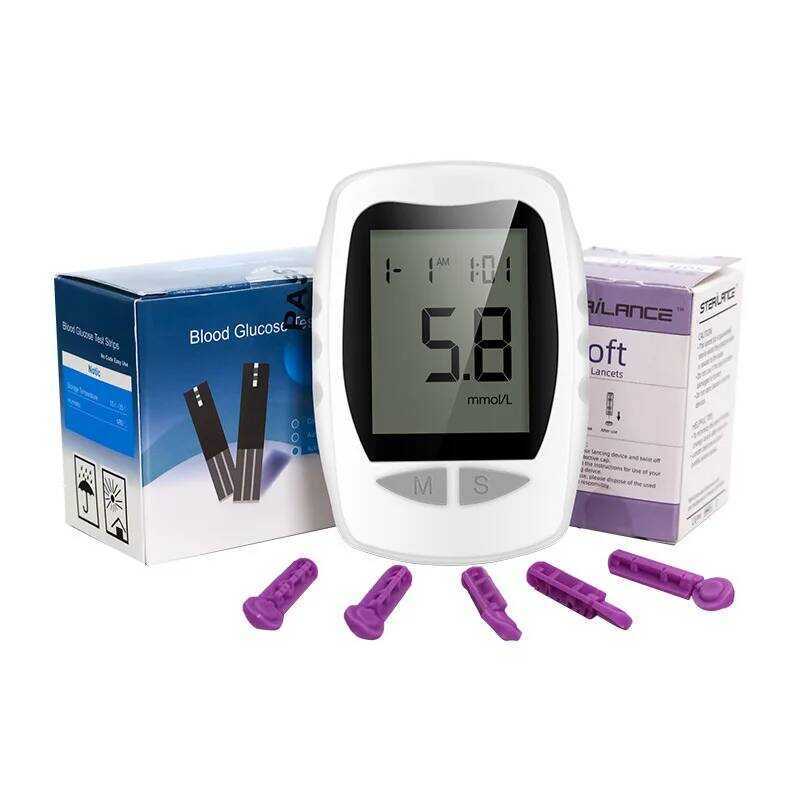 Blood Glucose Tester Household Tester Blood Analyzer Middle-Aged And ...