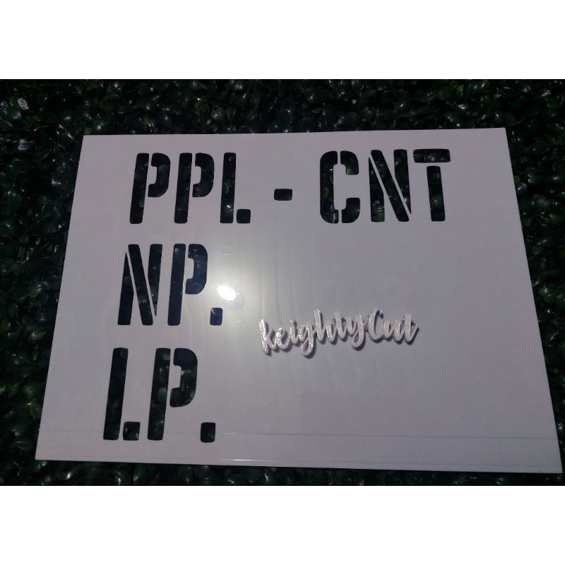 LCP/ NAP BOX CUSTOMIZED REUSABLE STENCIL | Shopee Philippines