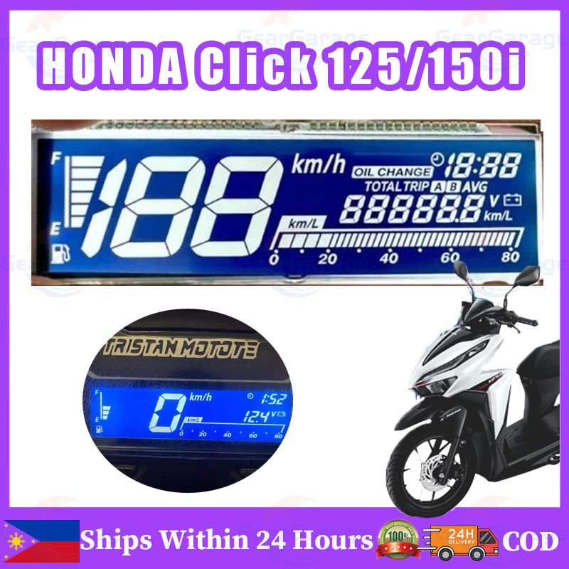 HONDA CLICK LCD ONLY / Click 125 V2 / Click 125 V3 / Click 150 V2 ...