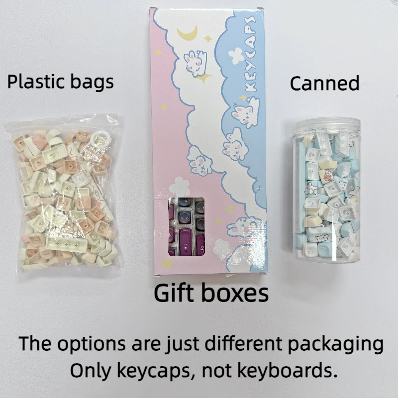 PBT Keycap MOA Anime Conan Round Keycap Dye Sublimation Keycap Cute ...