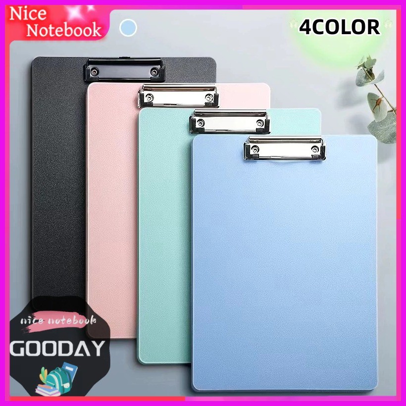 A4 Clip Board Hard Board Long Clip Pad File Paper Folder Writing Pad ...