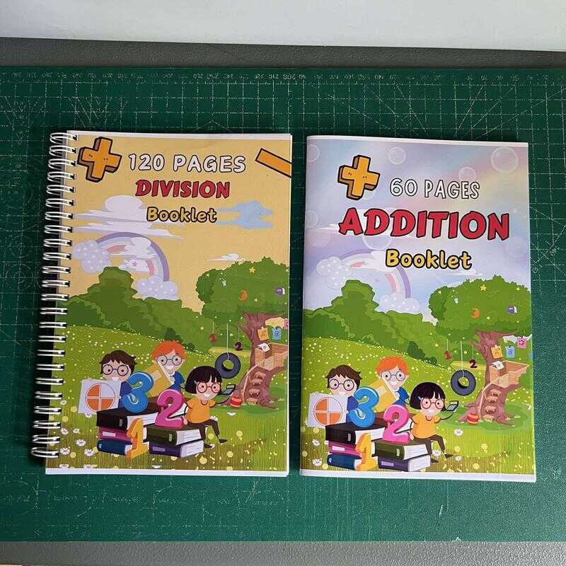 Math Booklet For Kids MDAS LAMINATED COVER Addition&Subtraction ...