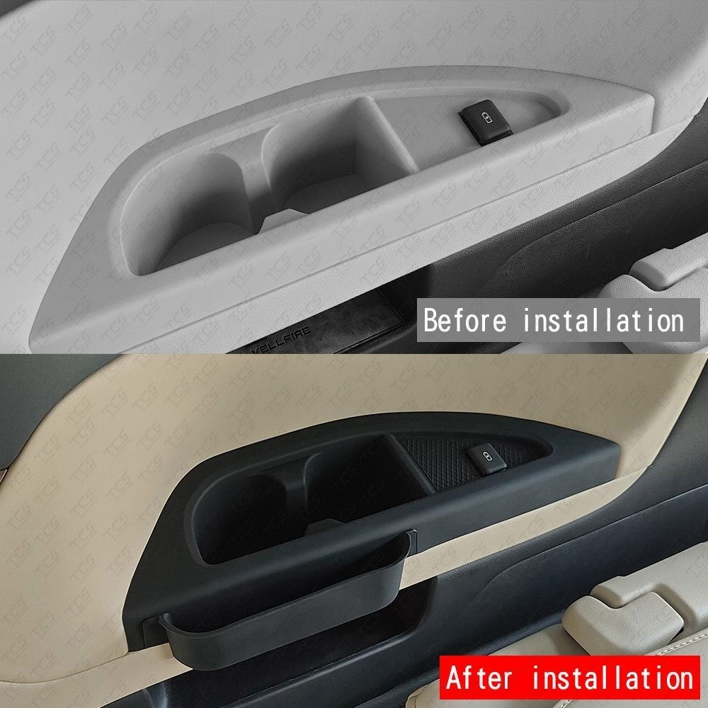 TOYOTA ALPHARD VELLFIRE ANH40 2023-2026 CAR REAR WATERCUP SILICONE ...