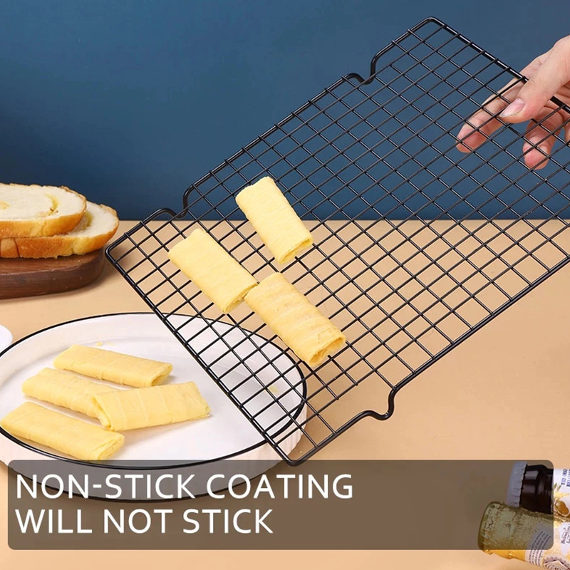 ALD Stainless Steel Cooling Rack Non-stick BBQ Baking Tray Grill Plate ...