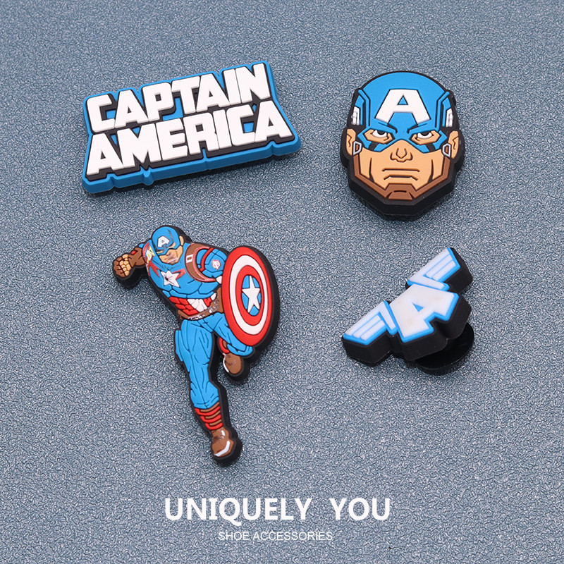 High-Quality PVC Shoe Buckles - Cartoon Design, Easy to Attach/Detach ...