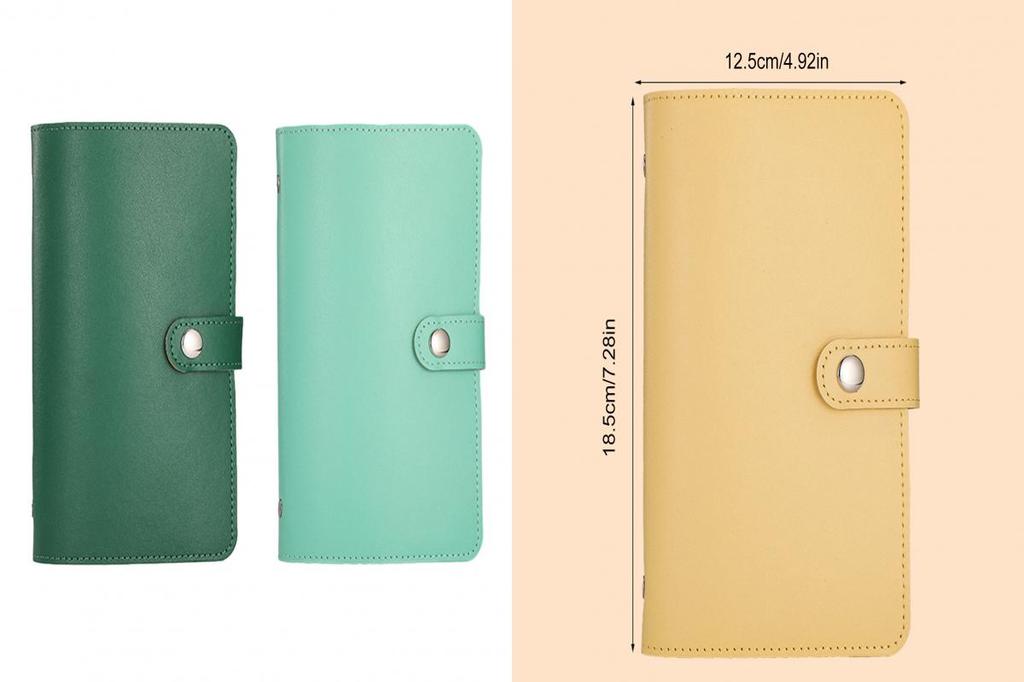 TF* Personal Finance Journal Faux Leather Cash Savings Book Cash Saving ...