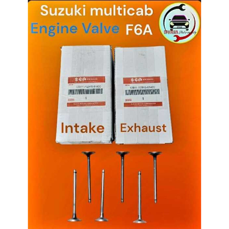 Suzuki Multicab F6a Engine Valve Ex/In 1Set/12Pcs SGP | Shopee Philippines