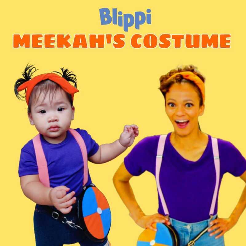 MEEKAH - Blippi KIDS COSTUME SET Affordable Violet Shirt/ Turban ...