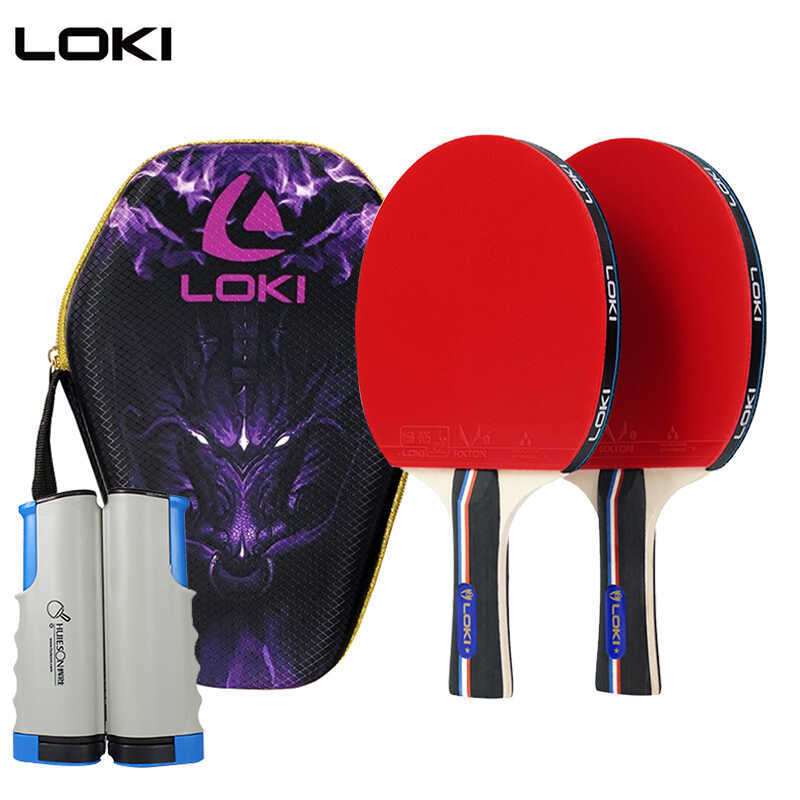 Original LOKI Table Tennis Racket For Beginners ITTF Approved Trainning ...