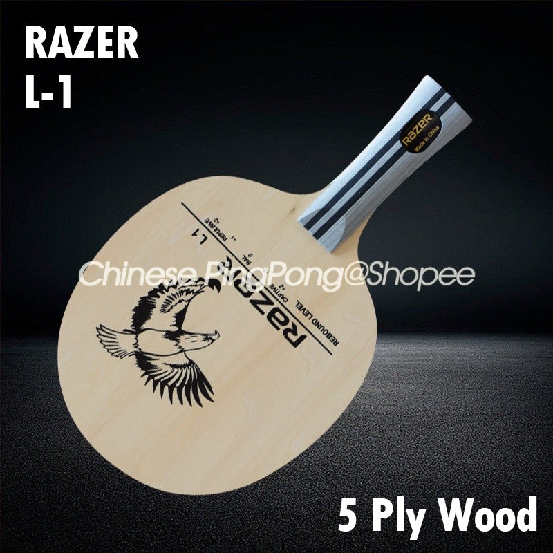 Original RAZER L-1 Table Tennis Blade Racket (5 Ply Wood, Allround ...