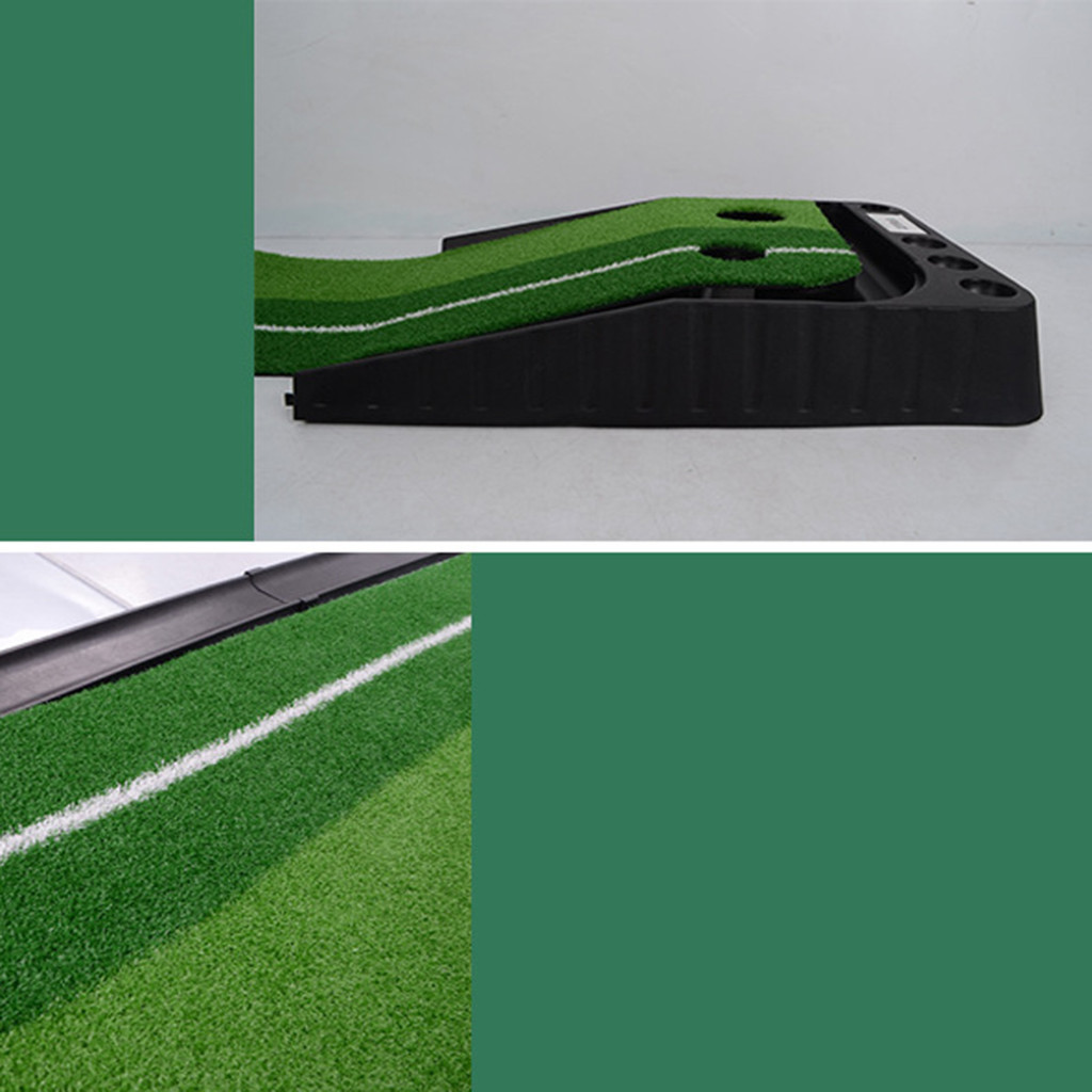 PGM Indoor Golf Putting Trainer Portable Golf Practice Putting Mat Golf ...