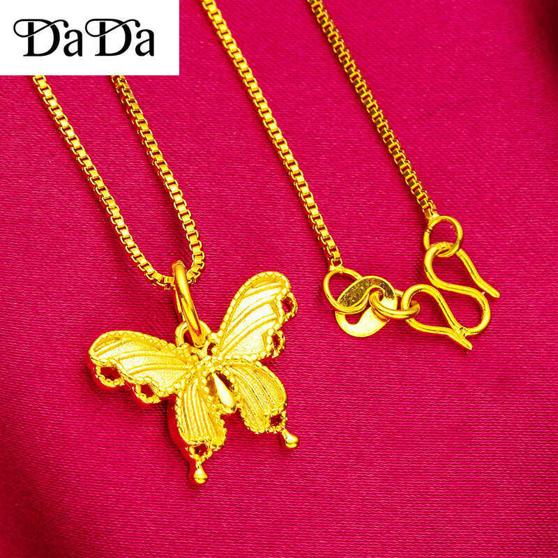 Original Gold Pawnable Chain Pure 21K Saudi Nasasangla Women's Necklace ...