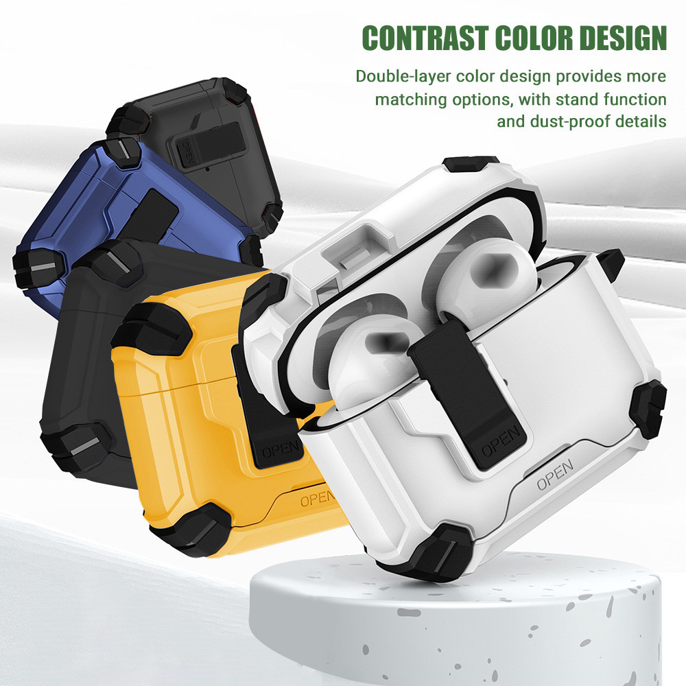 Magnetic Earphone Case For AirPods 4 3 2 1 Pro 2 3 Anti-fall Headphone ...