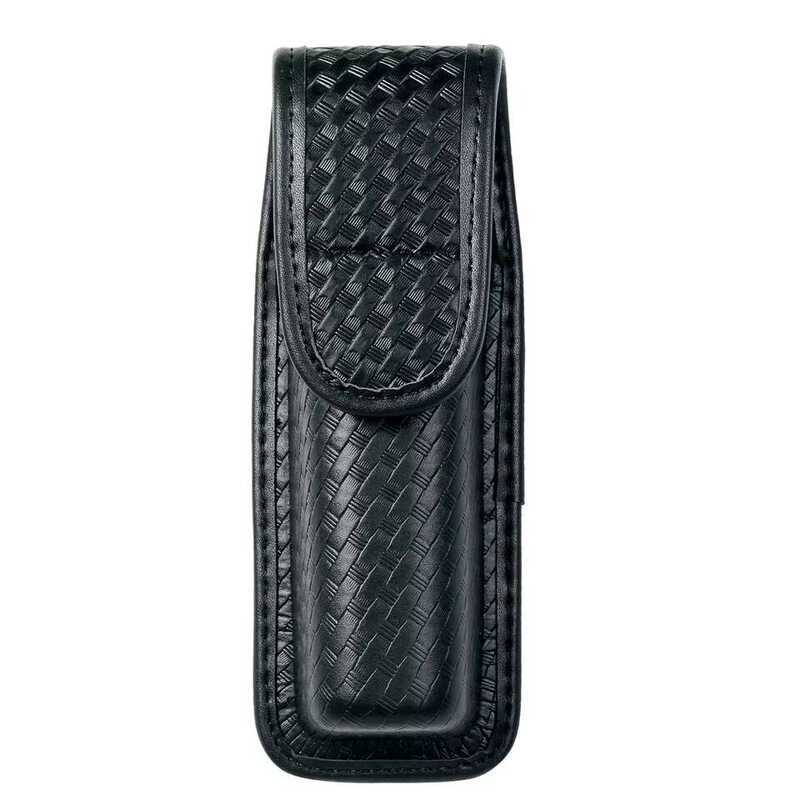 Molded OC/Mace Pepper Spray Pouch with Top Flap Black Hidden Snap ...