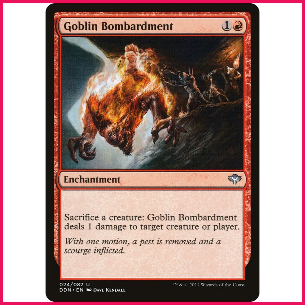 goblin-bombardment ddn-24 Proxy Playtest Card | Shopee Philippines