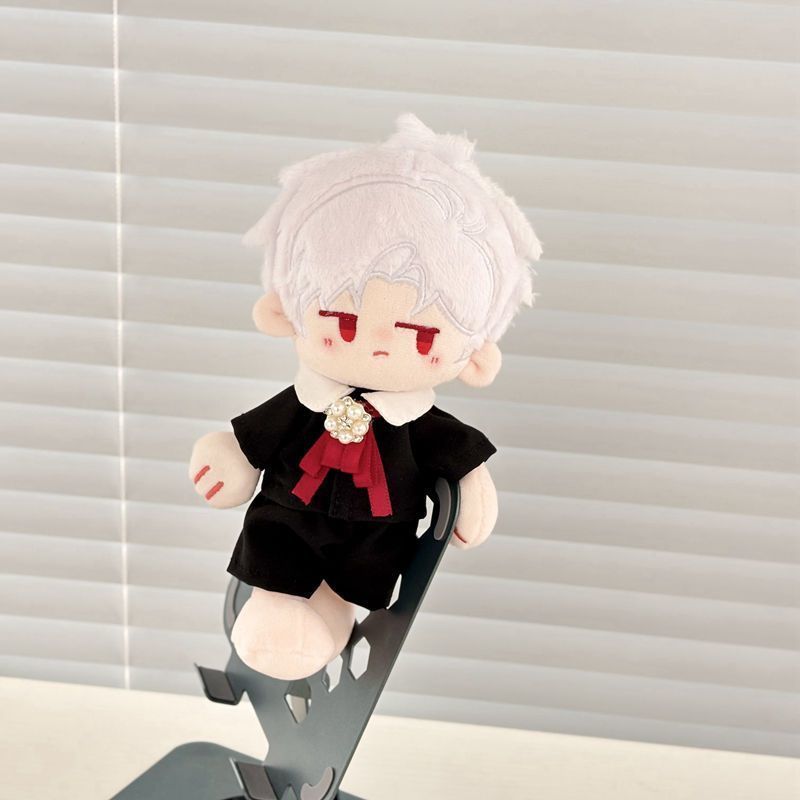 Clothes Only: Graduation Gown Doll Outfit for 10cm/15cm Chui Chui Body Plush Dolls Bachelor ...