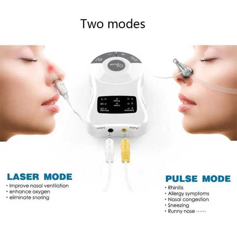 Rhinitis Red Light Treatment Machine Stuffy Nose Nasal Itching ...