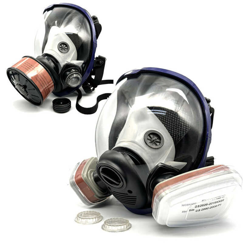 27In1 Full Face Gas Mask Chemical Biological Radioactive Contamination ...