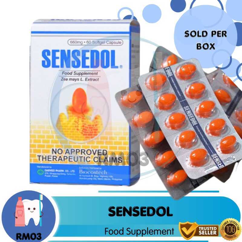 Rm03 Orthodental Supply Sensedol 660Mg Soft Gel Capsules – Targeted Gum ...
