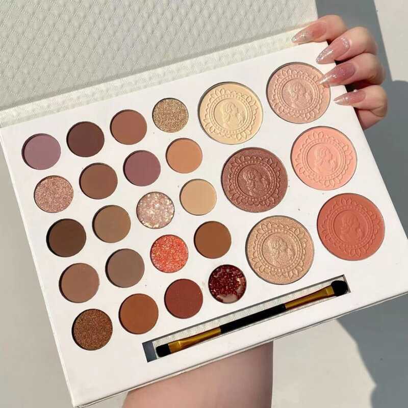 FRANK COLOR 26-Colors Multi-Function All-In-One Eyeshadow Palette ...