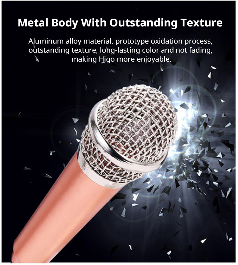Portable 3.5mm Stereo Studio Mic KTV Karaoke Mini Microphone For Smart ...