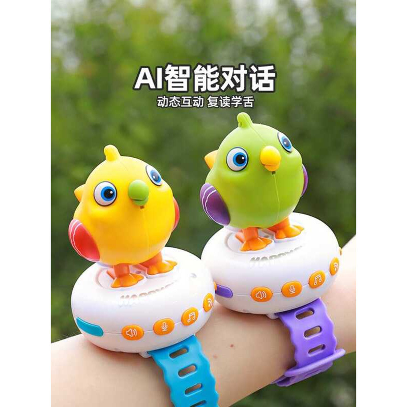 Gugu Bird Intelligent AI Voice Dialogue Children's Educational Talking ...