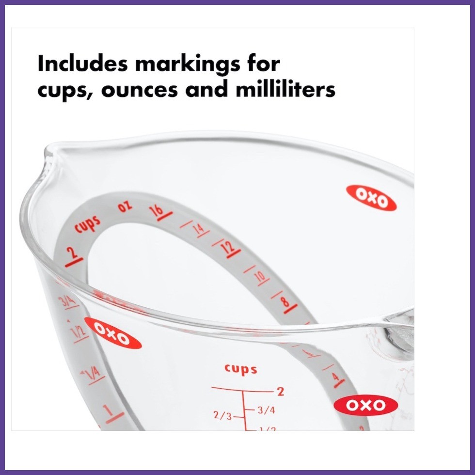 OXO Houseware Good Grips Angled Measuring Cup 500ml | Shopee Philippines