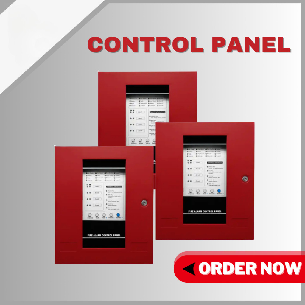 Fire Alarm Control Panel with AC power input Conventional Fire Control Panel 2 -4-8-16 zone ...