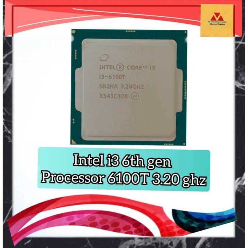 PROCESSOR I3 6TH GEN 6100T 3.20 GHZ / BARE PROCIE 8db | Shopee Philippines