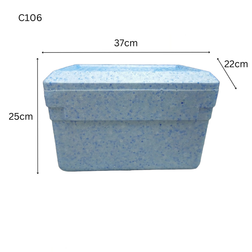 STYRO FOAM BOX ICE COOLER/ICE BOX ICE CHEST CLOTH HANDLE | Shopee ...