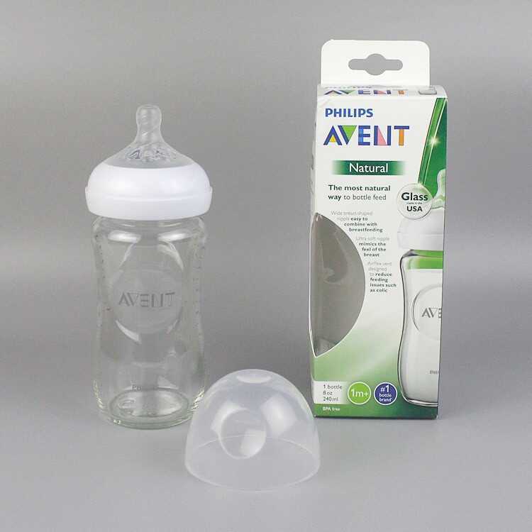 American New...Avent Infant Natural Native Wide Mouth Glass Baby Bottle ...