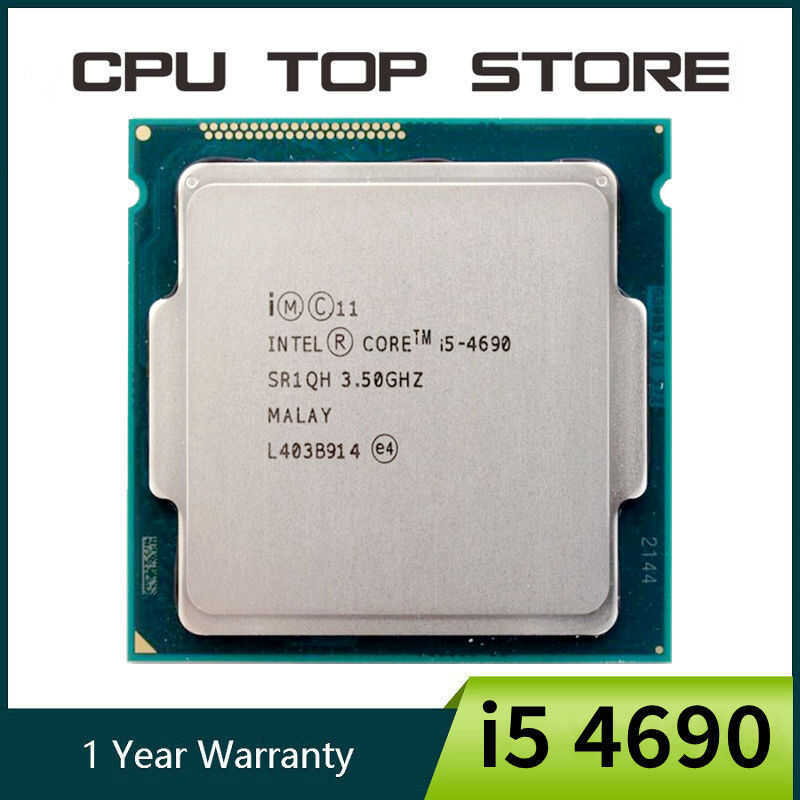 Intel i5 4690 3.5Ghz LGA 1150 Quad Core Desktop SR1QH cpu processor 6ec ...