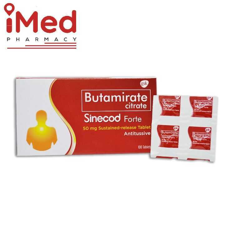 SINECOD FORTE TABLET 50Mg 4'S | Shopee Philippines