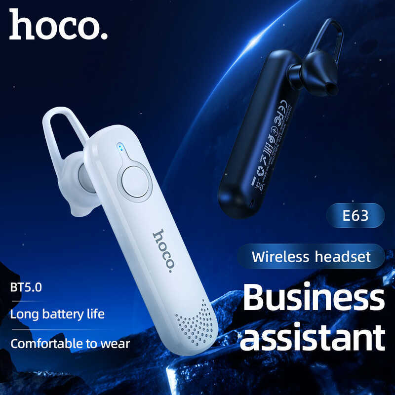 HOCO E63 100% Original Business Wireless Bluetooth Headset Car ...