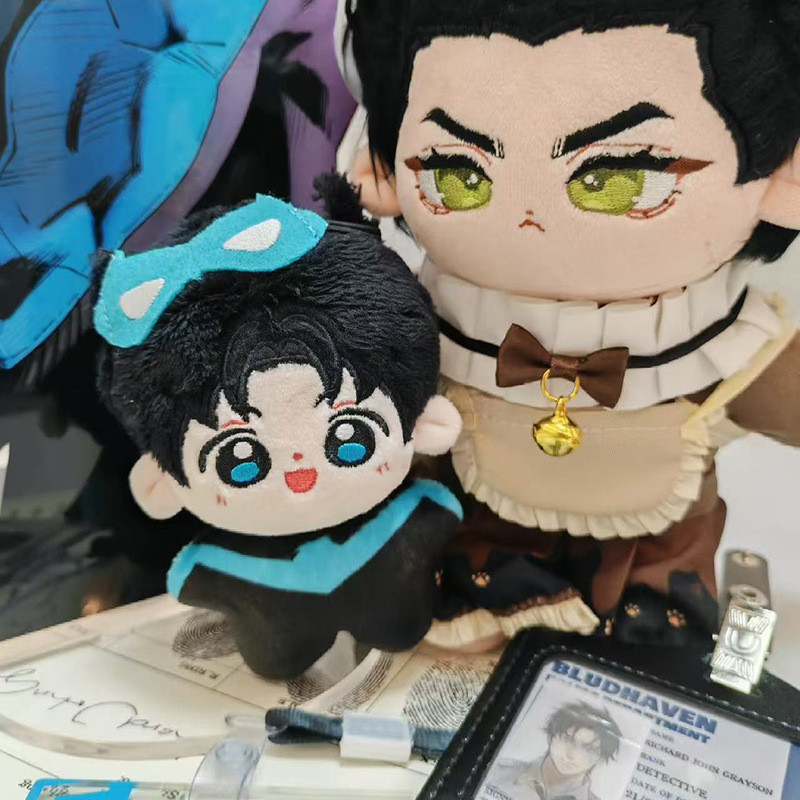 Batman 10cm Printed Cotton Doll - Nightwing Red Hood Dick Grayson Plush ...